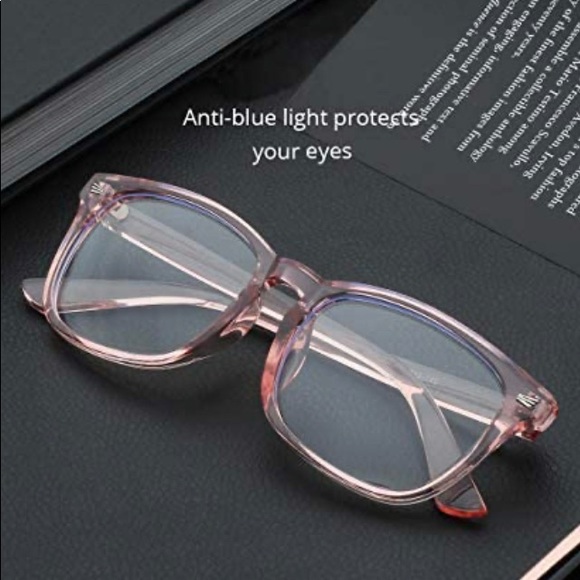 Accessories | Blue Light Filter Glasses Unisex Clear Lens 2 35 | Poshmark